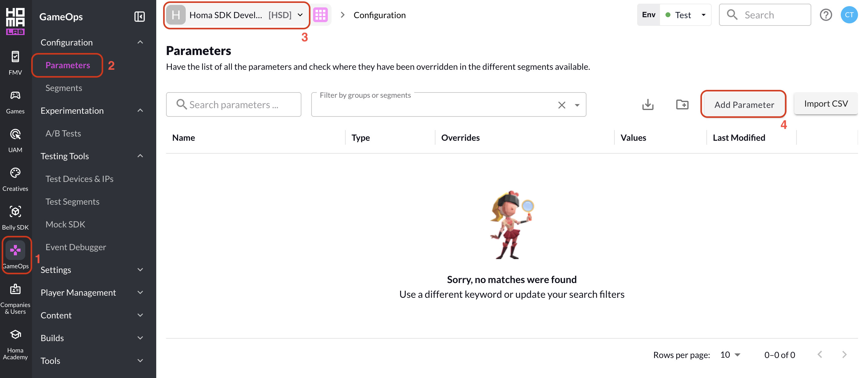 Updating Configs using LiveOps | HOMA SDK