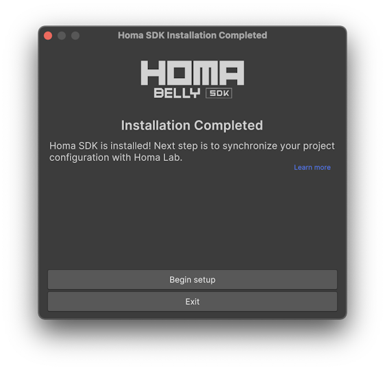 Quickstart | HOMA SDK