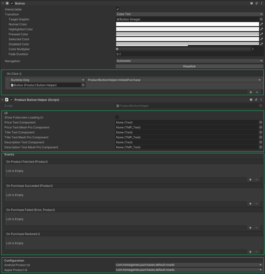 Advanced Features | HOMA SDK